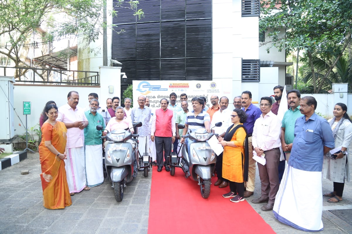 Manappuram Foundation helped Mr. Soorej and Mr. Kannan by providing 4 ...